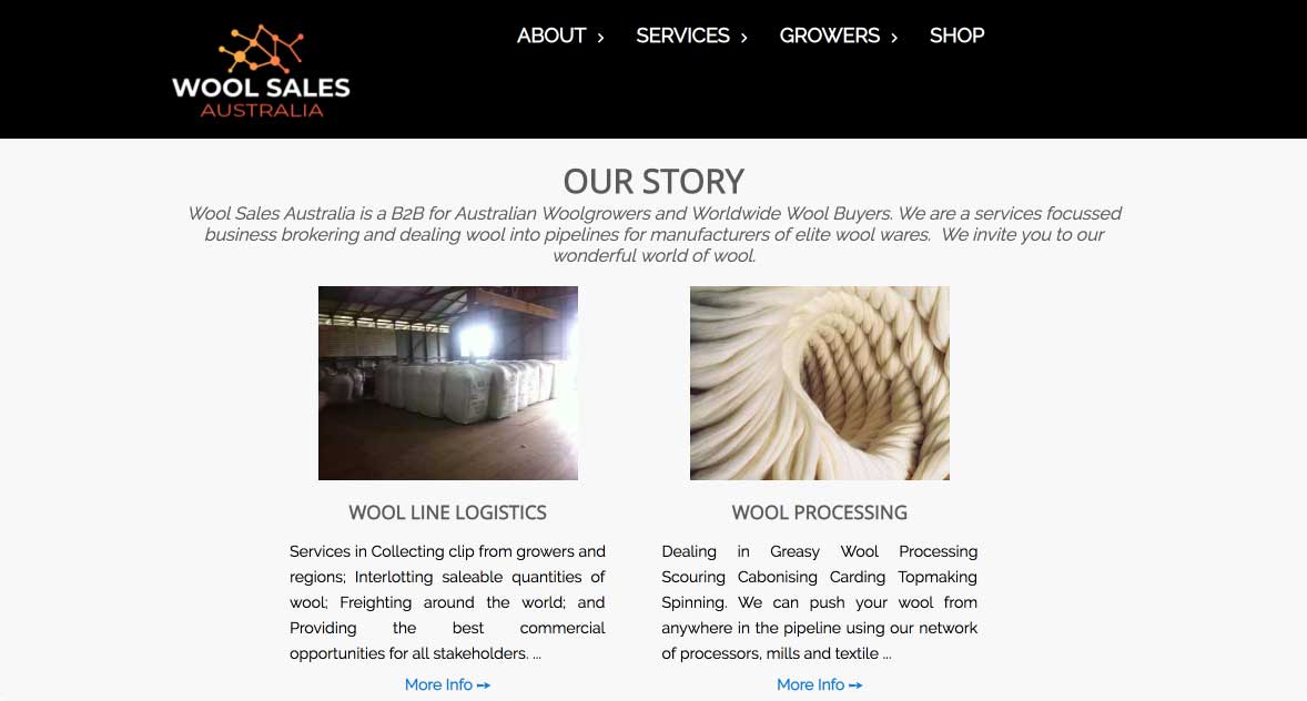 Wool Sales Australia - Net Iconic Digital Marketing
