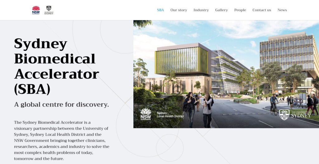 Sydney Biomedical Accelerator - Net Iconic Digital Marketing